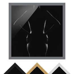 Bilderwelten Bild mit Rahmen - Quadrat Eszter