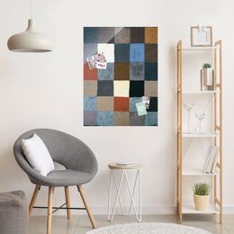 Bilderwelten Glasbild - Hochformat Paul Klee - Farbtafel