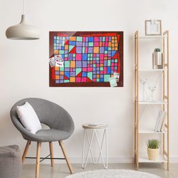Bilderwelten Glasbild - Querformat Paul Klee - Glas-Fassade