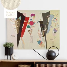 Bilderwelten Leinwandbild - Querformat Wassily Kandinsky - Wechselseitiger Gleichklang