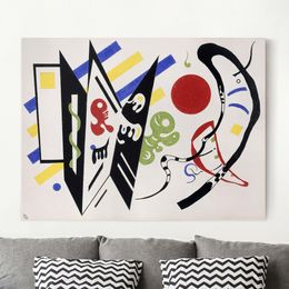 Bilderwelten Leinwandbild - Querformat Wassily Kandinsky - Reciproque
