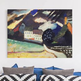 Bilderwelten Leinwandbild - Querformat Wassily Kandinsky - Schloss und Kirche