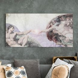 Bilderwelten Leinwandbild - Querformat Michelangelo