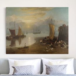 Bilderwelten Leinwandbild William Turner - Sonnenaufgang