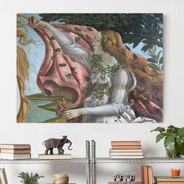 Bilderwelten Leinwandbild - Querformat Sandro Botticelli - Geburt der Venus