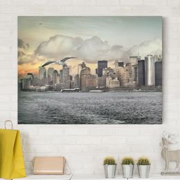 Bilderwelten Leinwandbild - Querformat New York