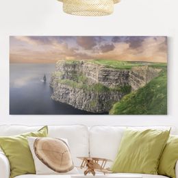 Bilderwelten Leinwandbild - Querformat Cliffs Of Moher
