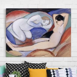 Bilderwelten Leinwandbild - Querformat Franz Marc - Zwei Akte