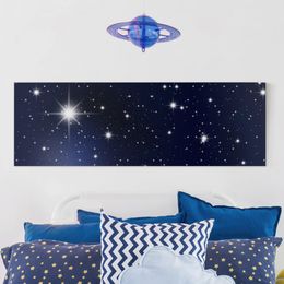 Bilderwelten Leinwandbild - Panorama Stars