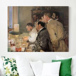 Bilderwelten Leinwandbild - Querformat Joaquin Sorolla - Die Forschung
