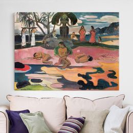 Bilderwelten Leinwandbild - Querformat Paul Gauguin - Gottestag