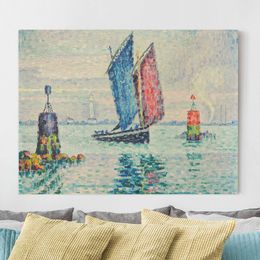 Bilderwelten Leinwandbild - Querformat Paul Signac - Der Sardinenfischer