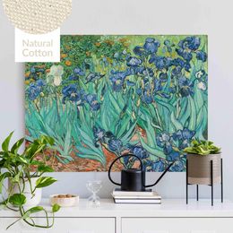Bilderwelten Leinwandbild - Querformat Vincent van Gogh - Iris