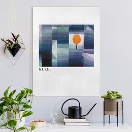 Bilderwelten Leinwandbild Paul Klee - Der Bote des Herbstes