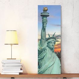 Bilderwelten Leinwandbild - Hochformat New York at Night