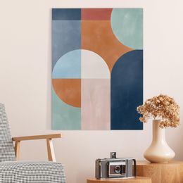 Bilderwelten Leinwandbild Bunte Bauhaus Abstraktionen II