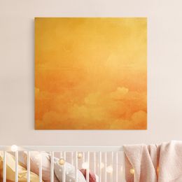 Bilderwelten Leinwandbild Wolkenhimmel Pastell