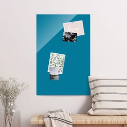 Bilderwelten Glasbild Petrol