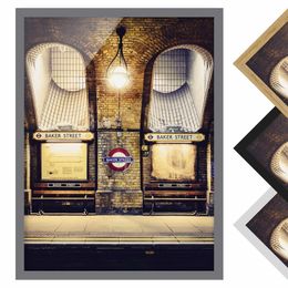 Bilderwelten Bild mit Rahmen - Hochformat Baker Street