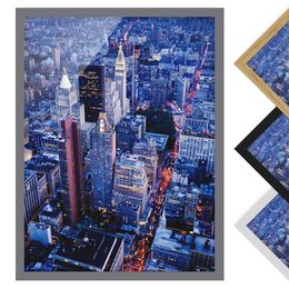 Bilderwelten Bild mit Rahmen - Hochformat Big Apple