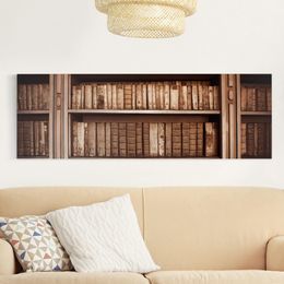 Bilderwelten Leinwandbild - Panorama Altes Archiv