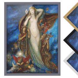 Bilderwelten Bild mit Rahmen - Hochformat Gustave Moreau - Verherrlichung Helenas