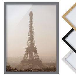 Bilderwelten Bild mit Rahmen - Hochformat Tour Eiffel