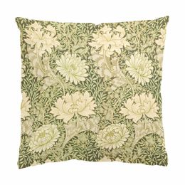 Bilderwelten Dekokissen William Morris Muster - Gro&szlig;e Bl&uuml;ten