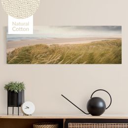 Bilderwelten Leinwandbild - Panorama D&uuml;nentraum