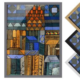 Bilderwelten Bild mit Rahmen - Hochformat Paul Klee - Beginnende K&uuml;hle