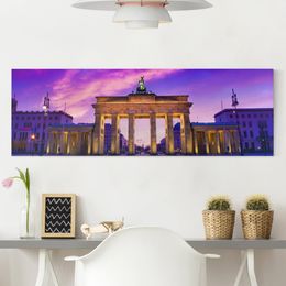 Bilderwelten Leinwandbild - Panorama Das ist Berlin!