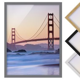 Bilderwelten Bild mit Rahmen - Hochformat San Francisco Romance