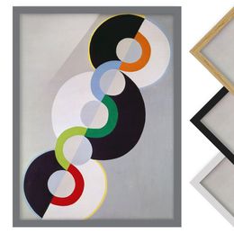 Bilderwelten Bild mit Rahmen - Hochformat Robert Delaunay - Endloser Rhythmus