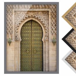 Bilderwelten Bild mit Rahmen - Hochformat Oriental Gate