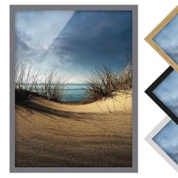 Bilderwelten Bild mit Rahmen - Hochformat Sandd&uuml;ne