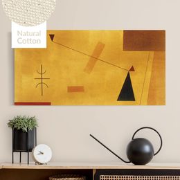 Bilderwelten Leinwandbild - Querformat Wassily Kandinsky - Au&szlig;er Gewicht