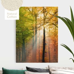 Bilderwelten Leinwandbild - Hochformat Morning Light