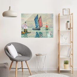 Bilderwelten Glasbild - Querformat Paul Signac - Der Sardinenfischer