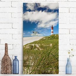 Bilderwelten Leinwandbild - Hochformat Dune Breeze