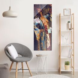 Bilderwelten Glasbild - Hochformat Emile Bernard - Eine exotische T&auml;nzerin