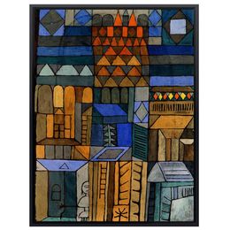 Bilderwelten Leinwandbild - Hochformat Paul Klee - Beginnende K&uuml;hle