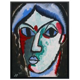 Bilderwelten Leinwandbild - Hochformat Alexej von Jawlensky - Portrait eines Mannes