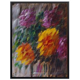 Bilderwelten Leinwandbild - Hochformat Alexej von Jawlensky - Chrysanthemen im Sturm