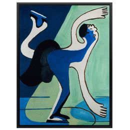 Bilderwelten Leinwandbild - Hochformat Ernst Ludwig Kirchner - Eisl&auml;uferin