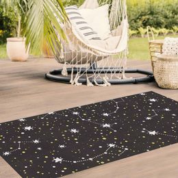 Vinylteppich Gezeichneter Sternenhimmel mit Gro&szlig;em Wagen