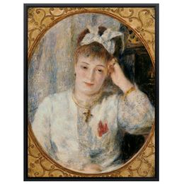 Bilderwelten Leinwandbild - Hochformat Auguste Renoir - Marie Murer