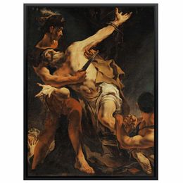 Bilderwelten Leinwandbild - Hochformat Giovanni Battista Tiepolo - Martyrium