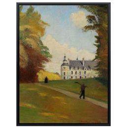 Bilderwelten Leinwandbild - Hochformat Emile Bernard - Beim Schloss Tanlay