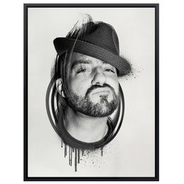 Bilderwelten Leinwandbild Artists 4 Viva con Agua - Das Bo - Strassenkoeter - Viva con Agua