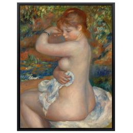 Bilderwelten Leinwandbild - Hochformat Auguste Renoir - Badende